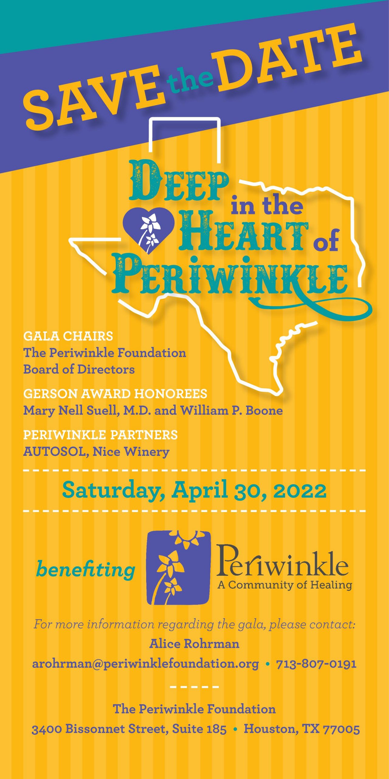 Biennial Gala - The Periwinkle Foundation