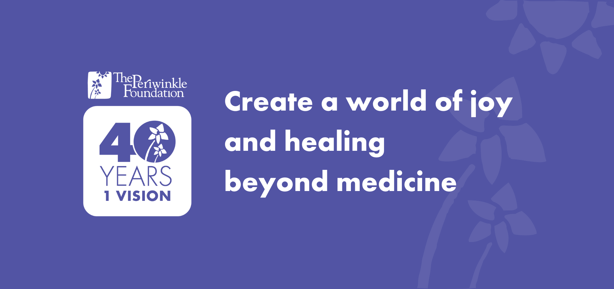 Join Our Mailing List - The Periwinkle Foundation